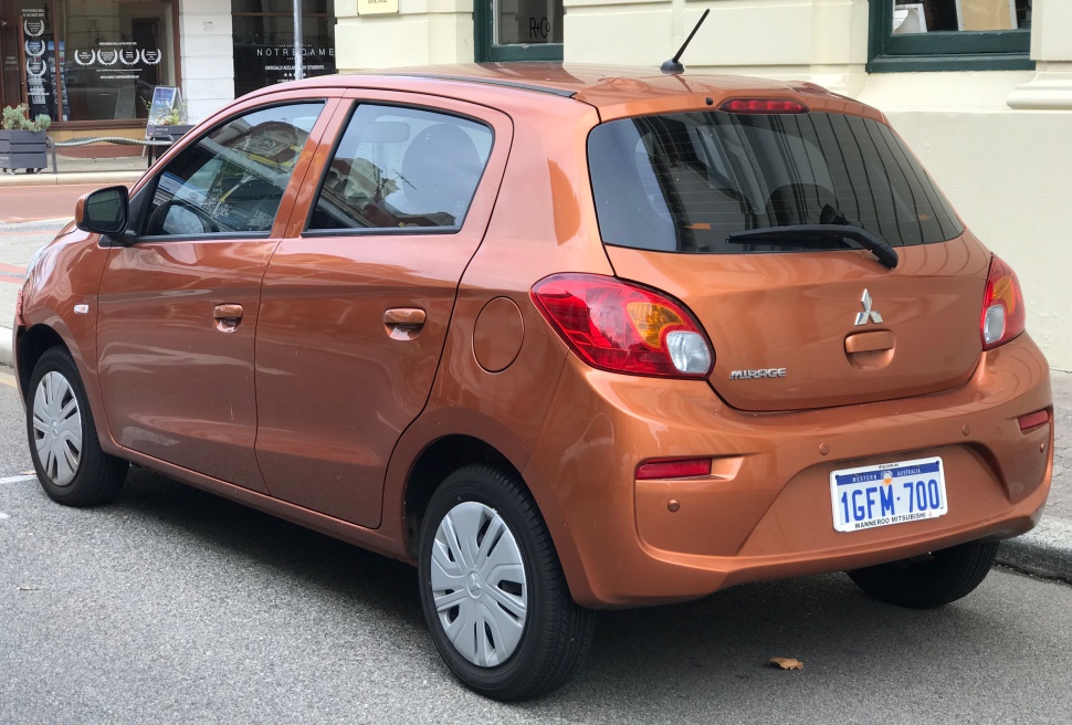 Mitsubishi Mirage technical specifications and fuel economy